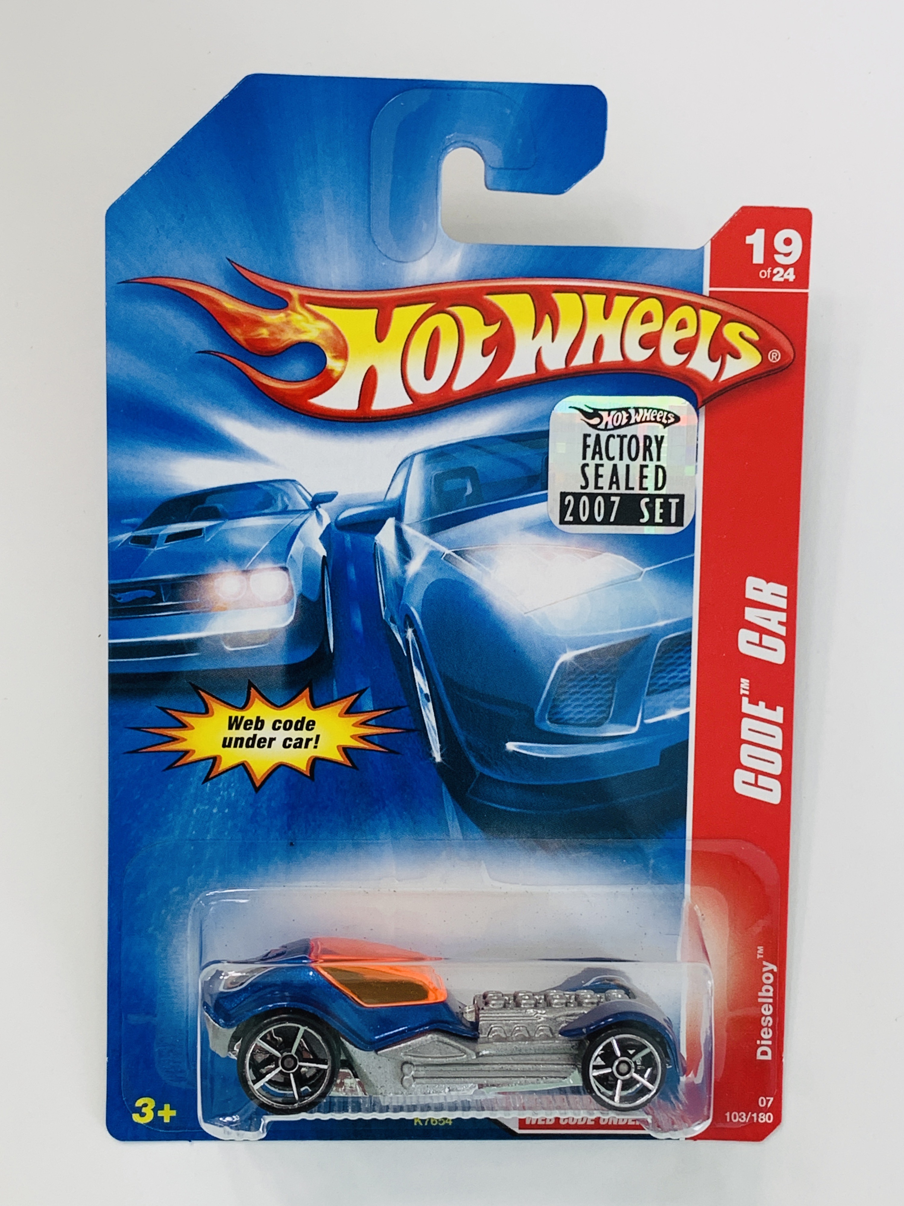 Hot Wheels 2007 Factory Set #103 Dieselboy - Blue