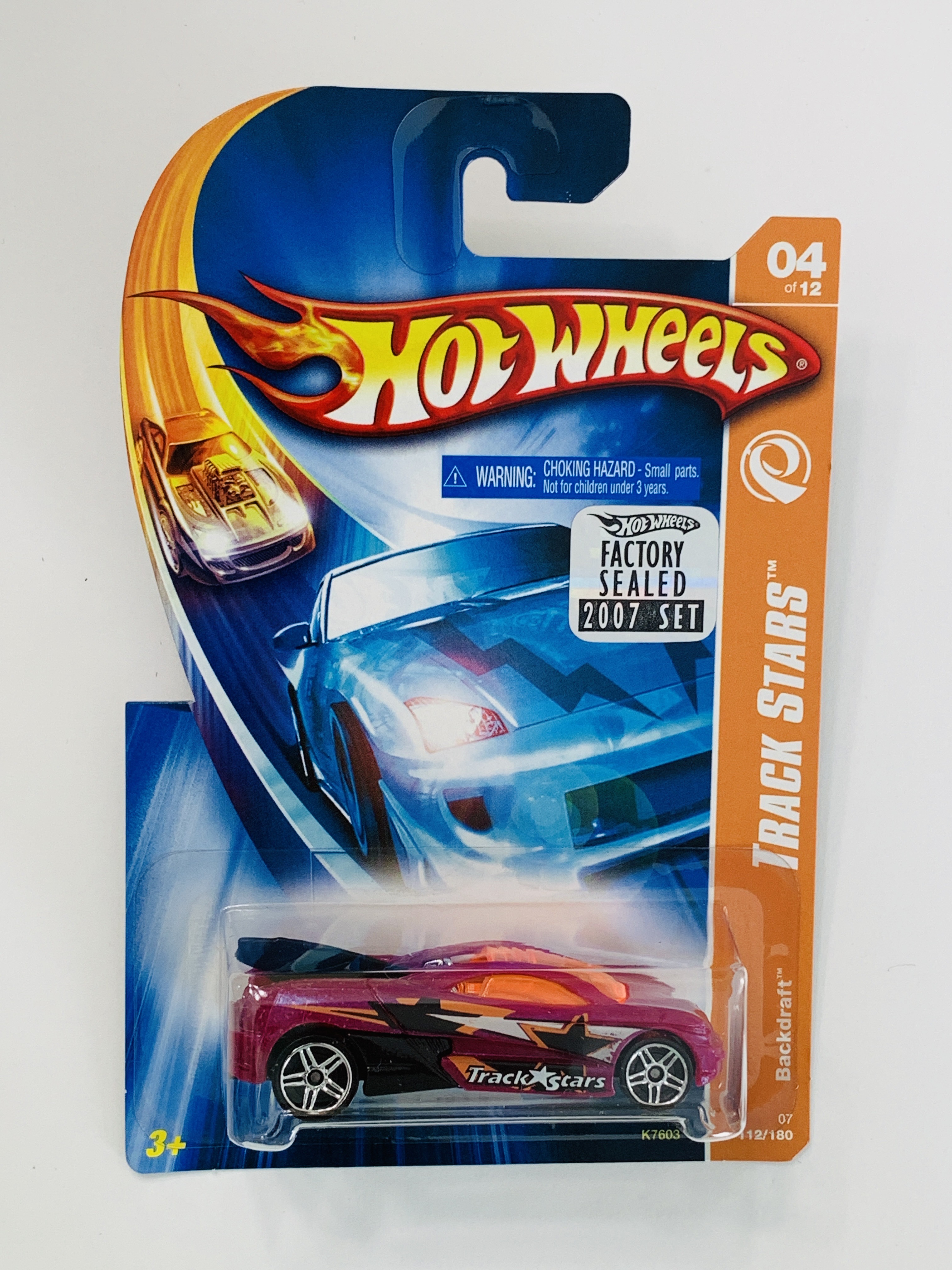 Hot Wheels 2007 Factory Set #112 Backdraft