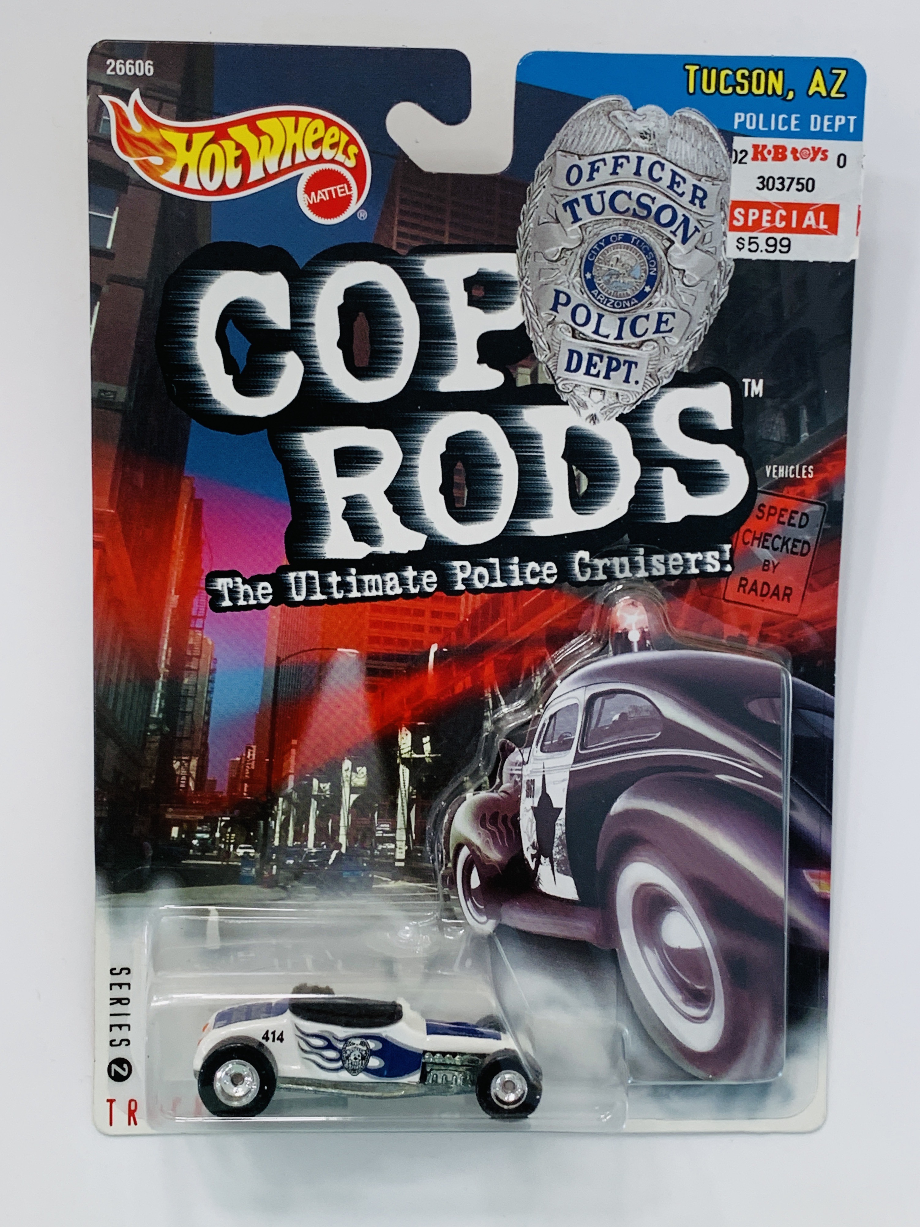 Hot Wheels Cop Rods Tucson, AZ Track T