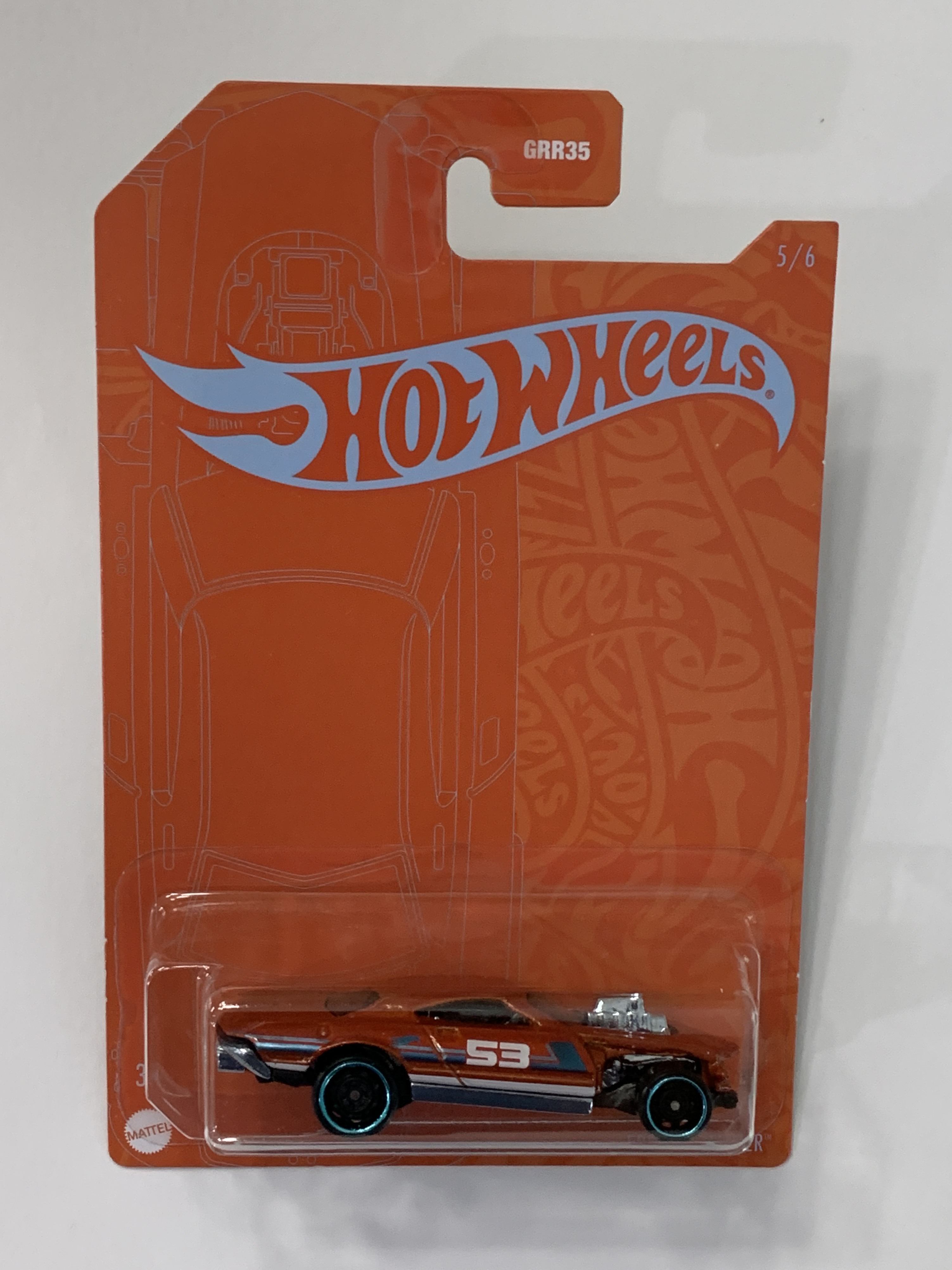 Hot Wheels 53rd Anniversary Orange & Blue Project Speeder
