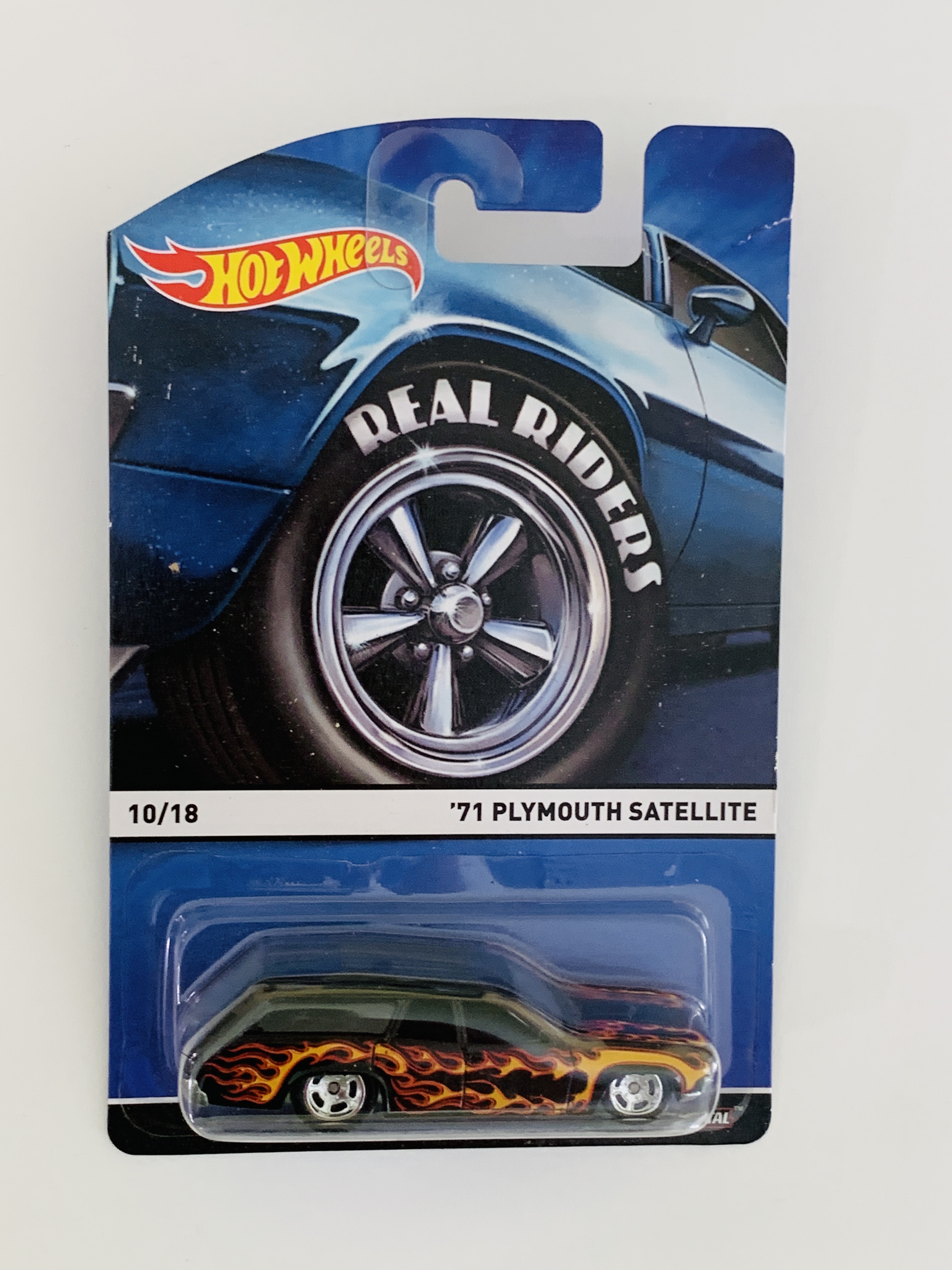 Hot Wheels Real Riders '71 Plymouth Satellite
