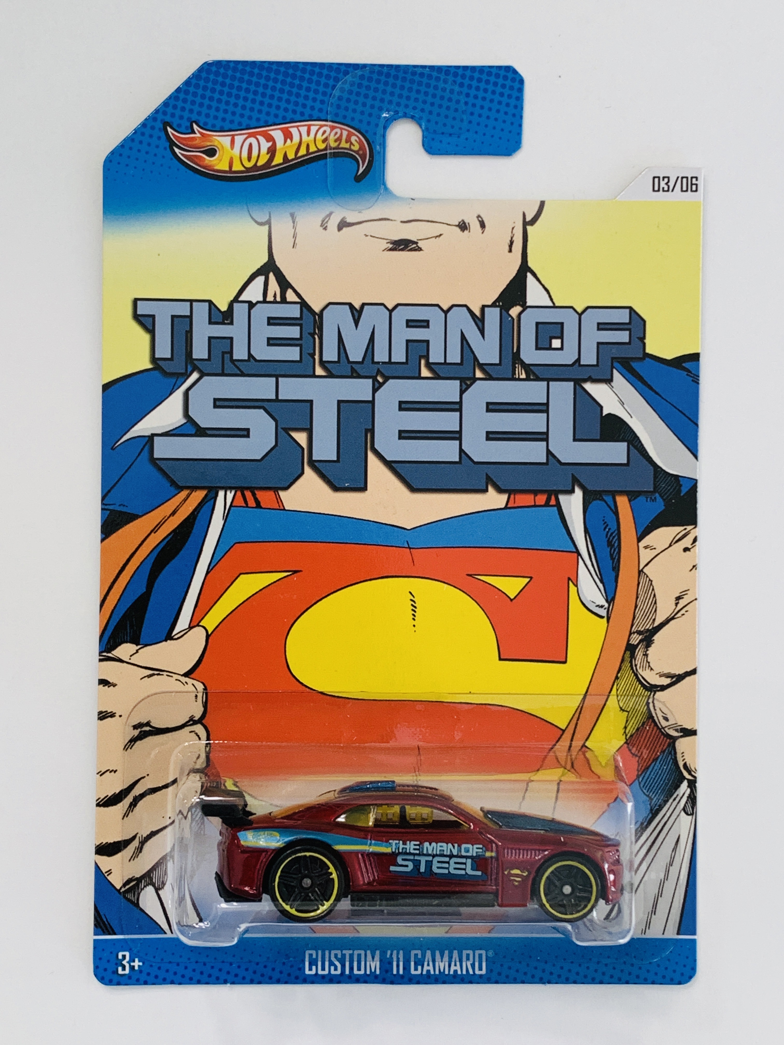 Hot Wheels Superman The Man Of Steel Custom '11 Camaro