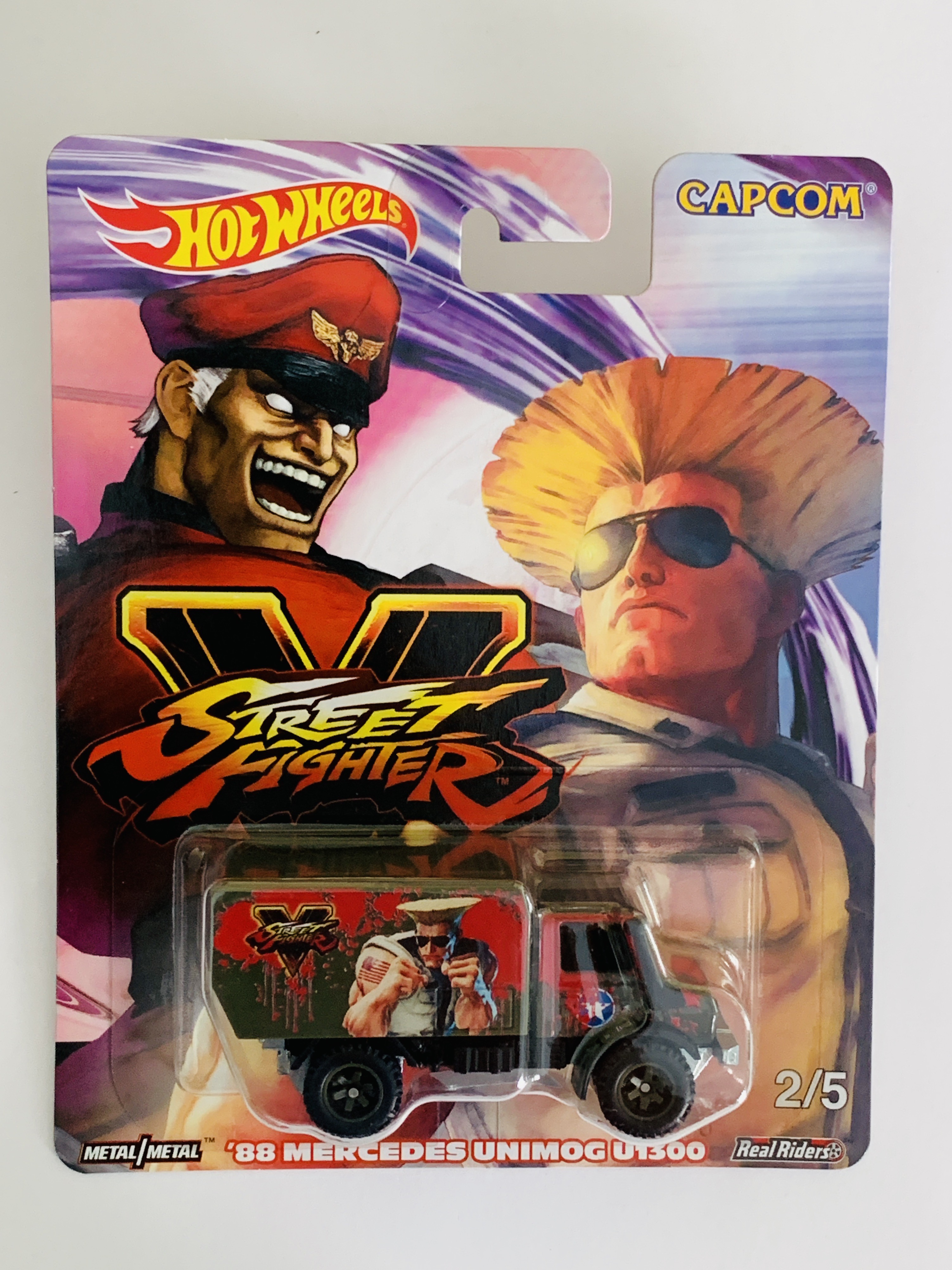 Hot Wheels Capcom Street Fighters '88 Mercedes Unimog U1300