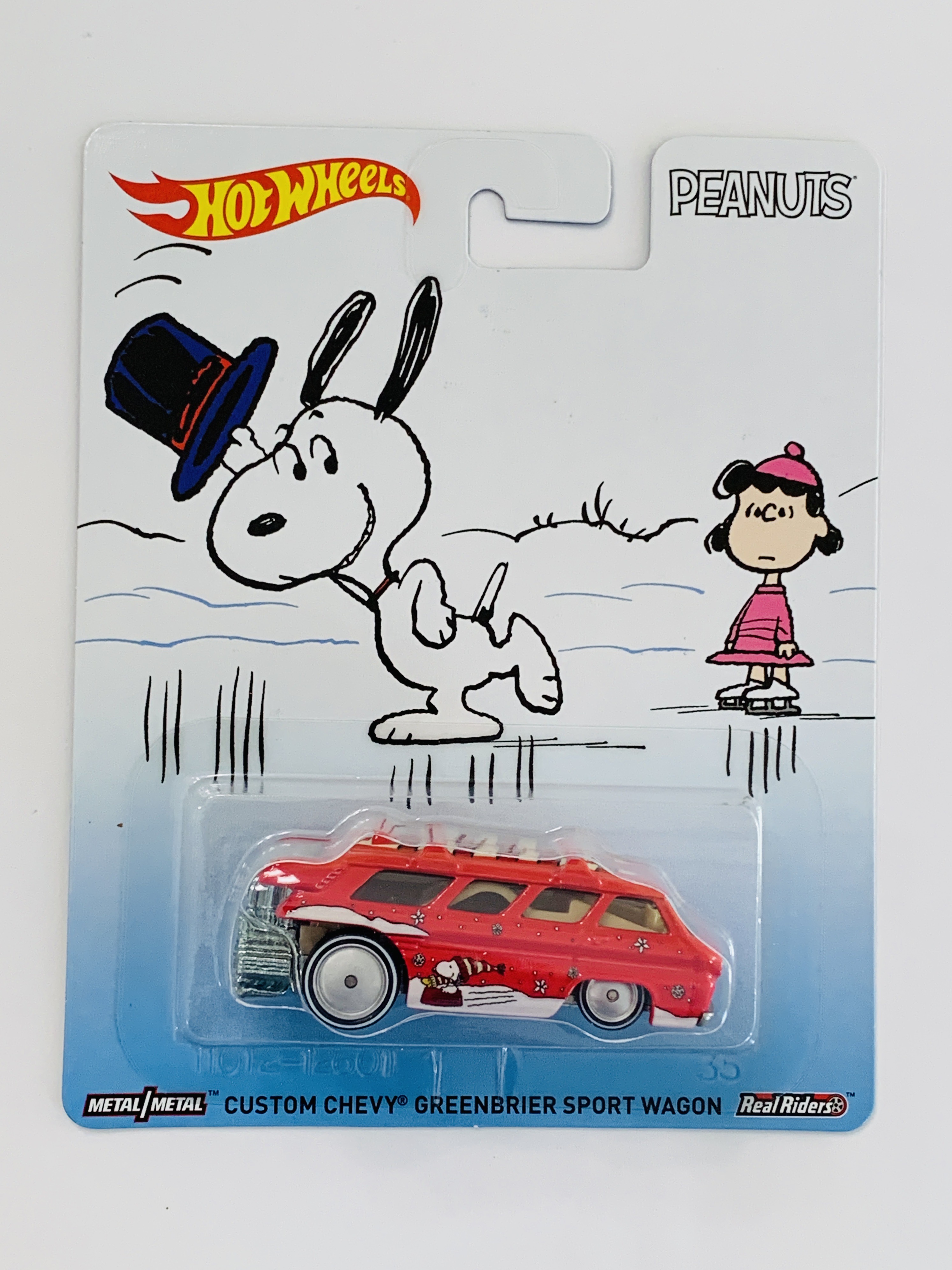 Hot Wheels Peanuts Custom Chevy Greenbrier Sport Wagon