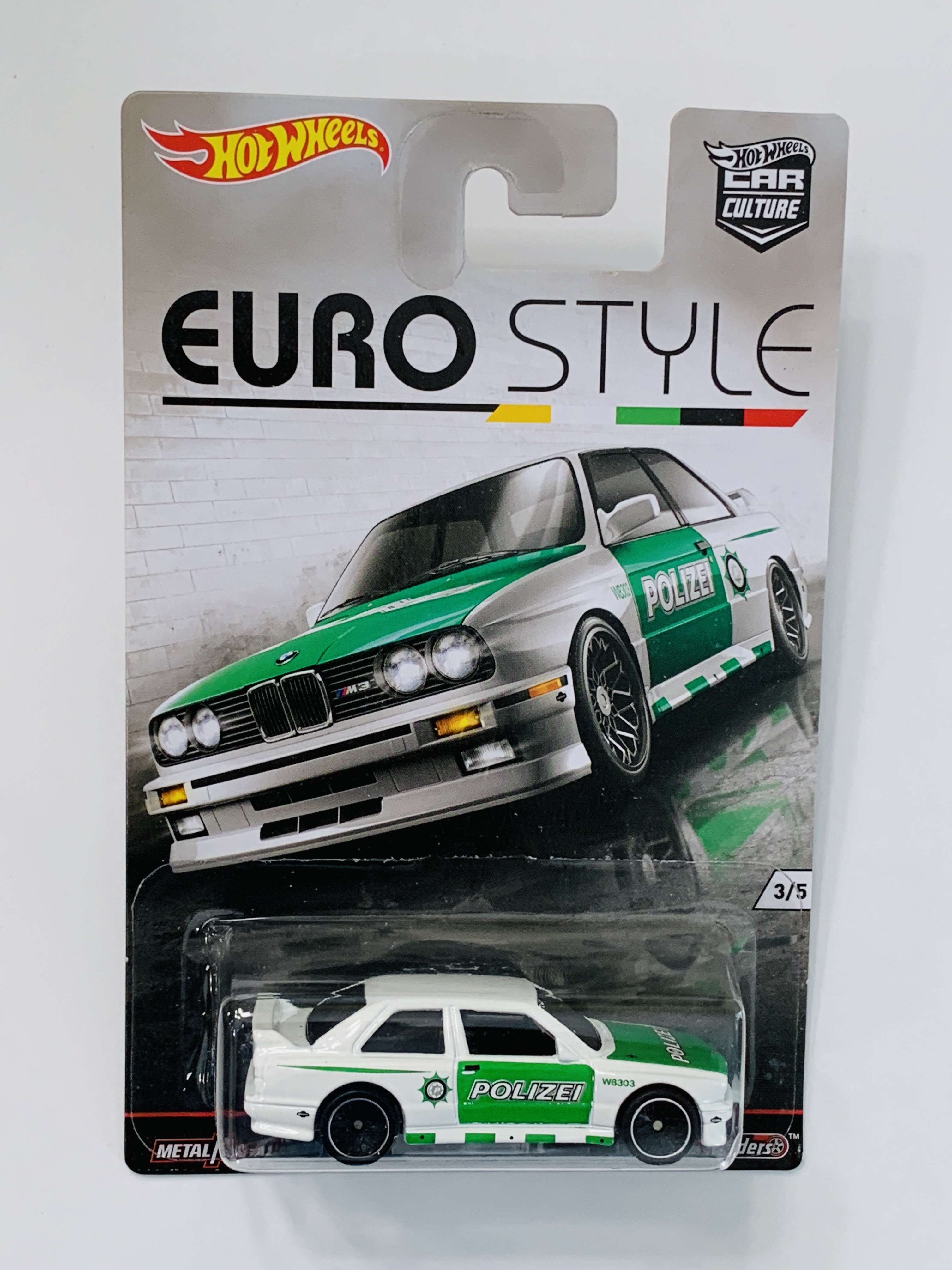 Hot Wheels Car Culture Euro Style '92 BMW M3