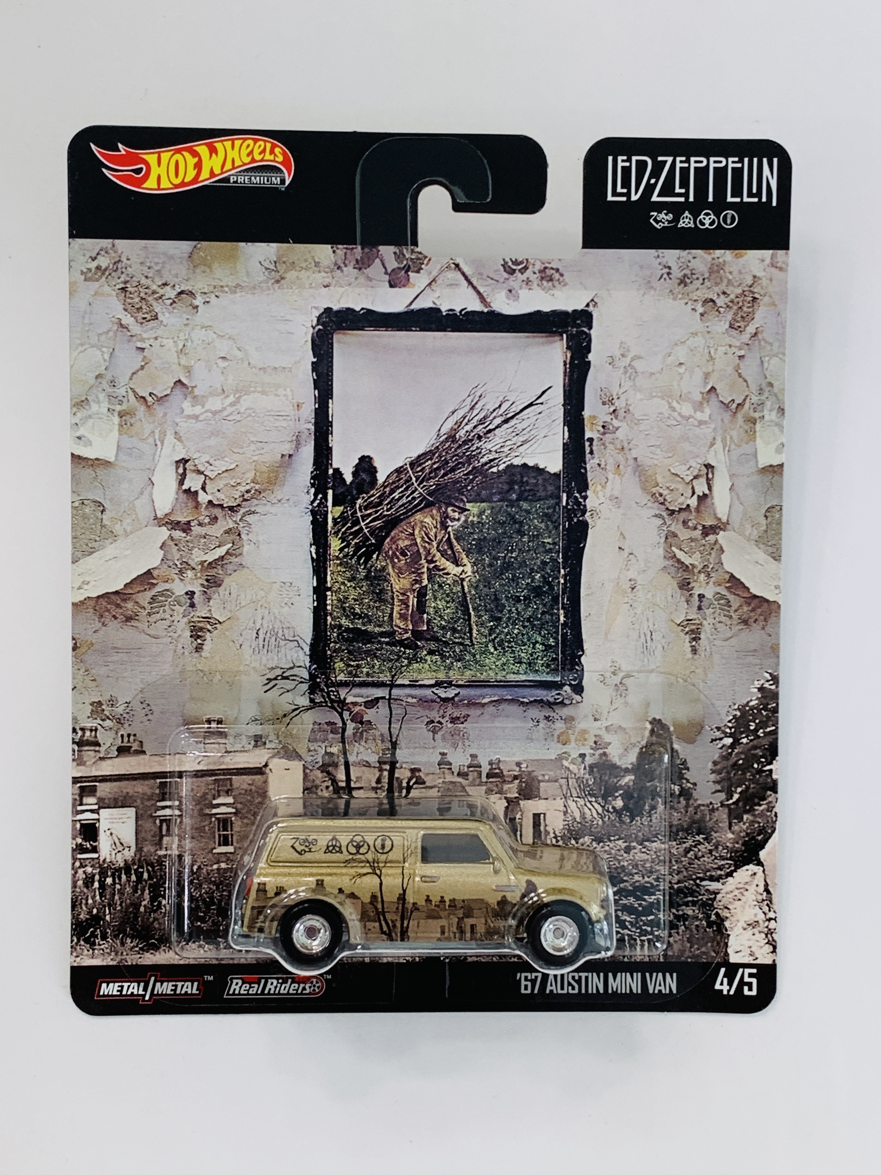 Hot Wheels Premium Led Zeppelin '67 Austin Mini Van