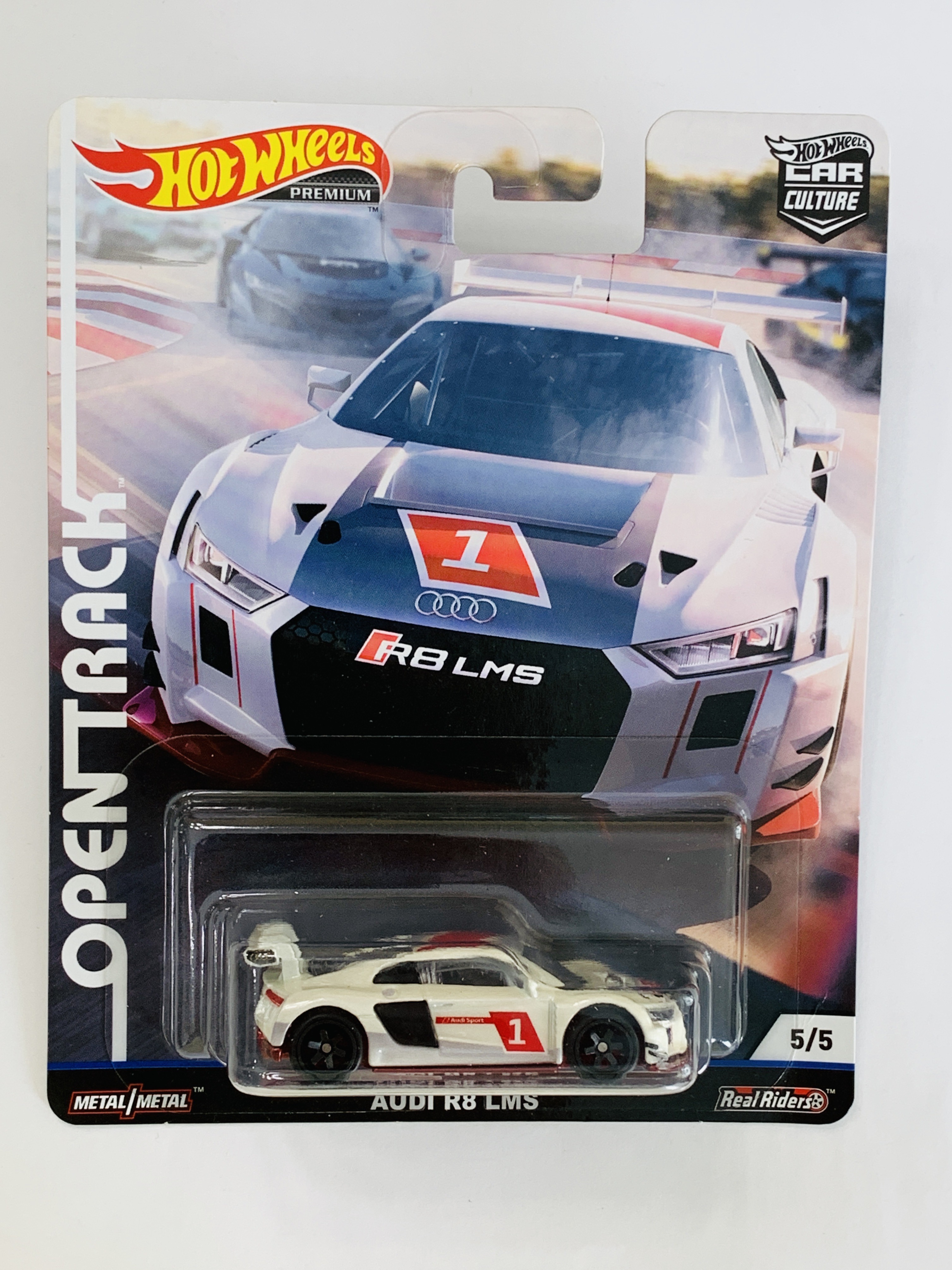 Hot Wheels Premium Car Culture Open Track Audi R8 LMS