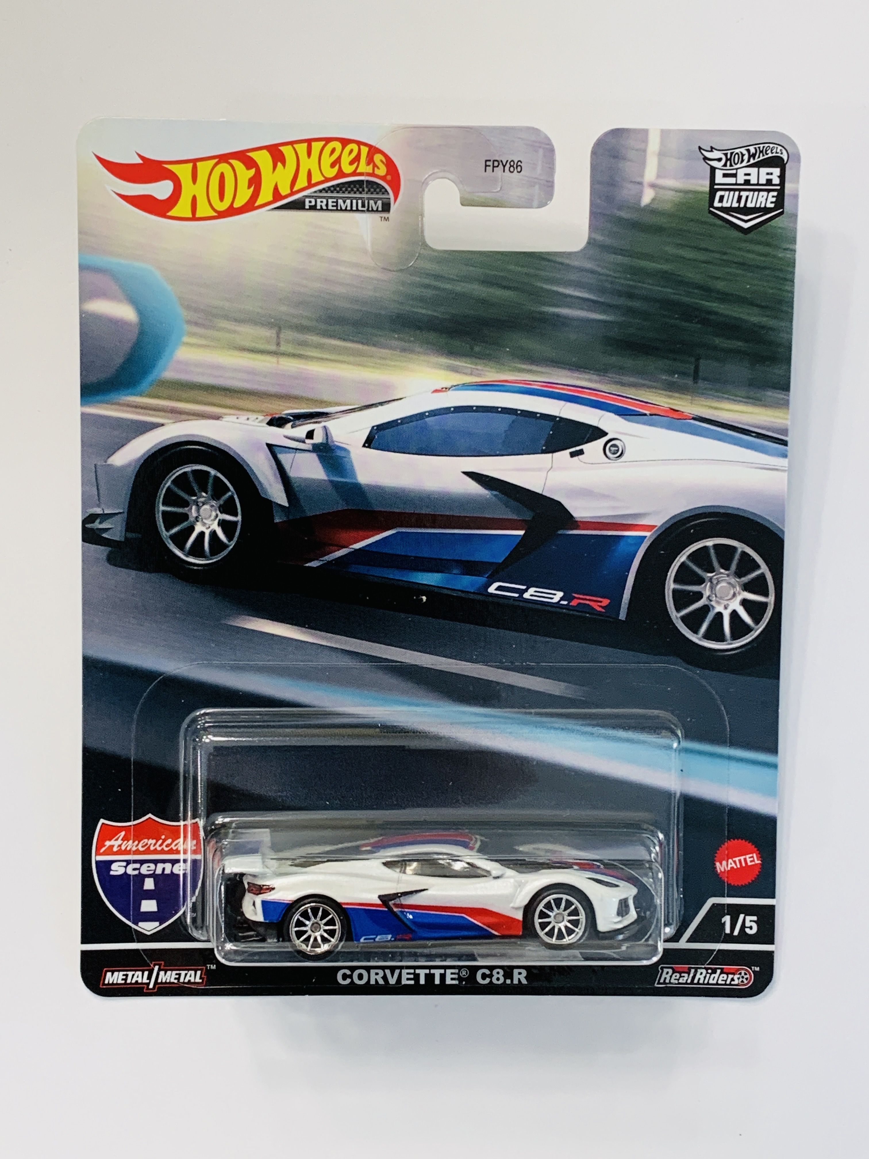 Hot Wheels Premium American Scene Corvette C8.R