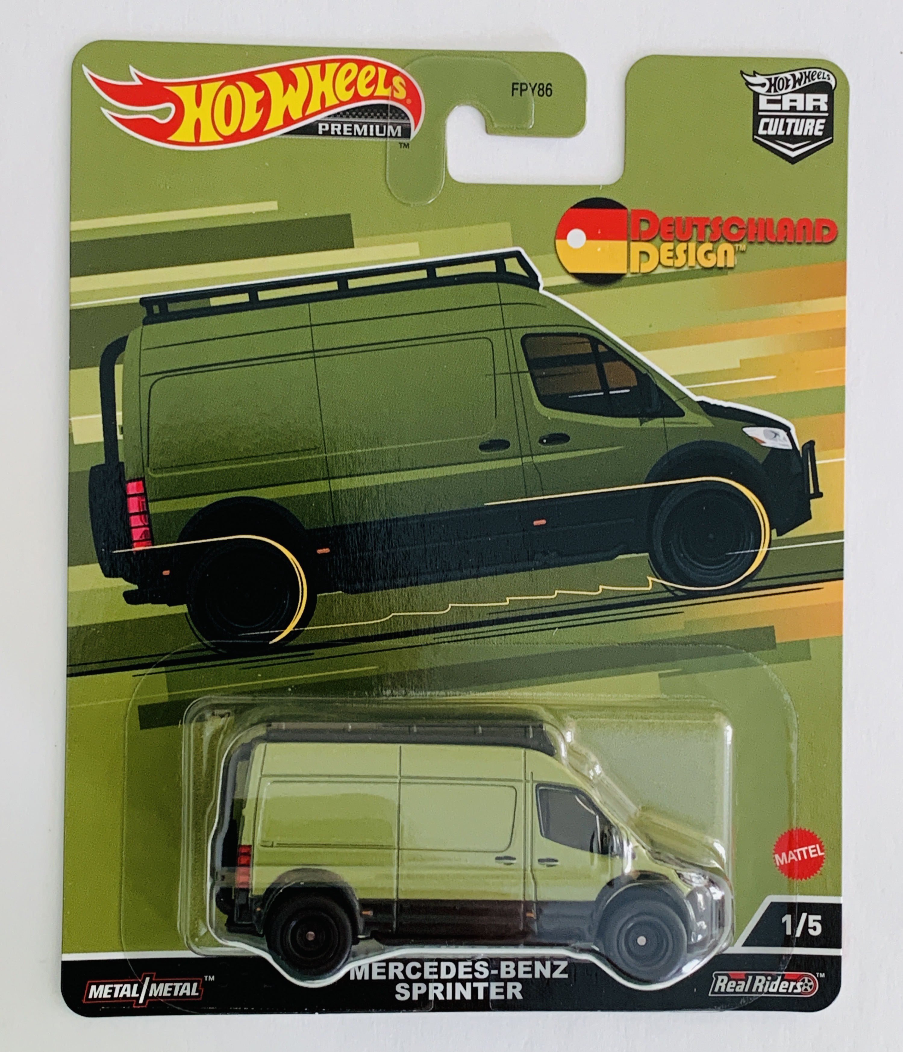 Hot Wheels Premium Deutschland Design Mercedes-Benz Sprinter