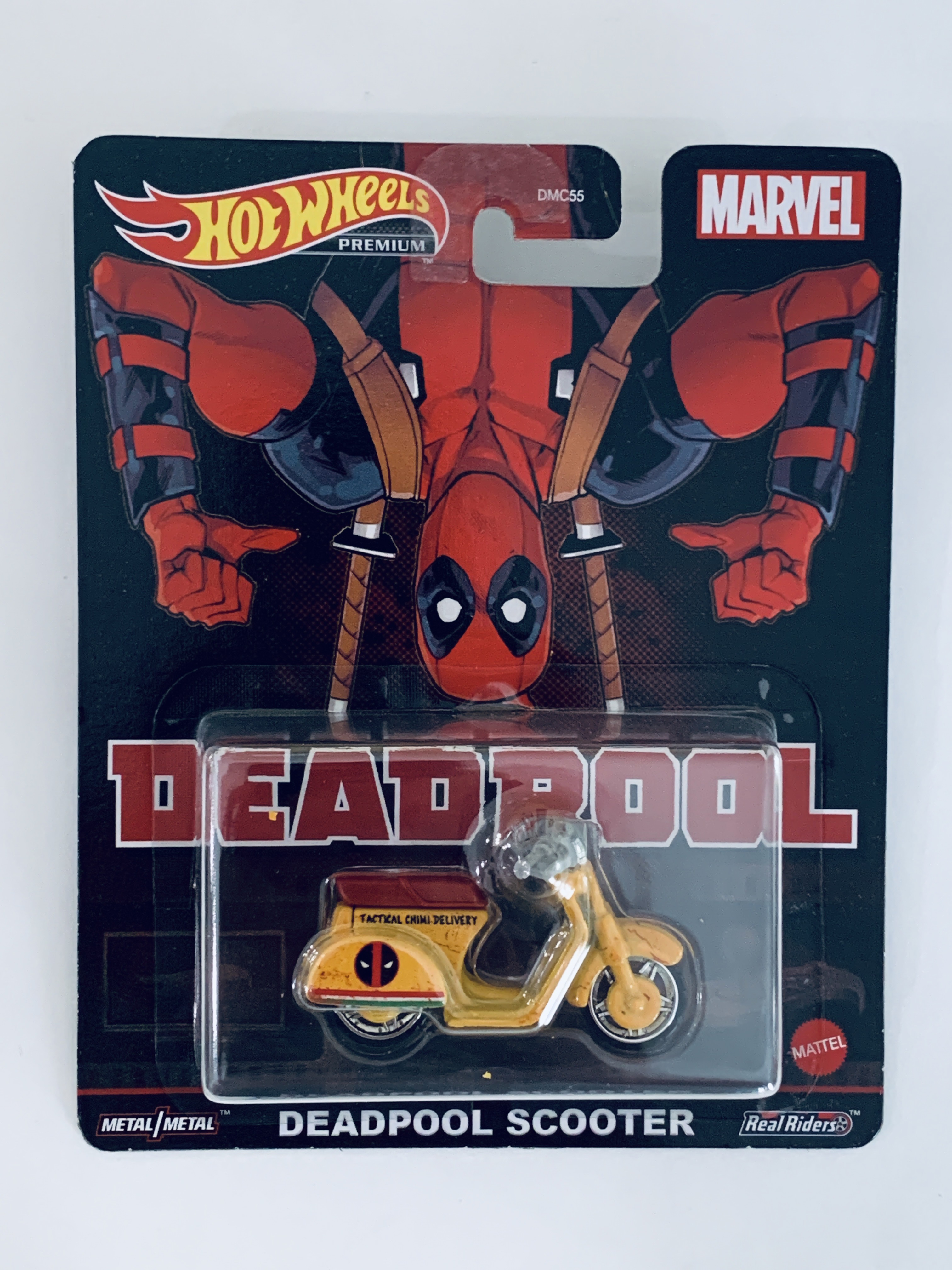 Hot Wheels Premium Marvel Deadpool Scooter