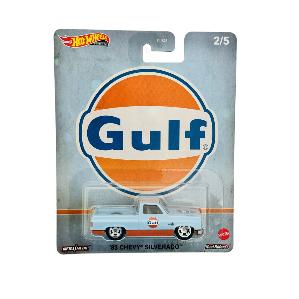 Hot Wheels Premium Gulf '83 Chevy Silverado
