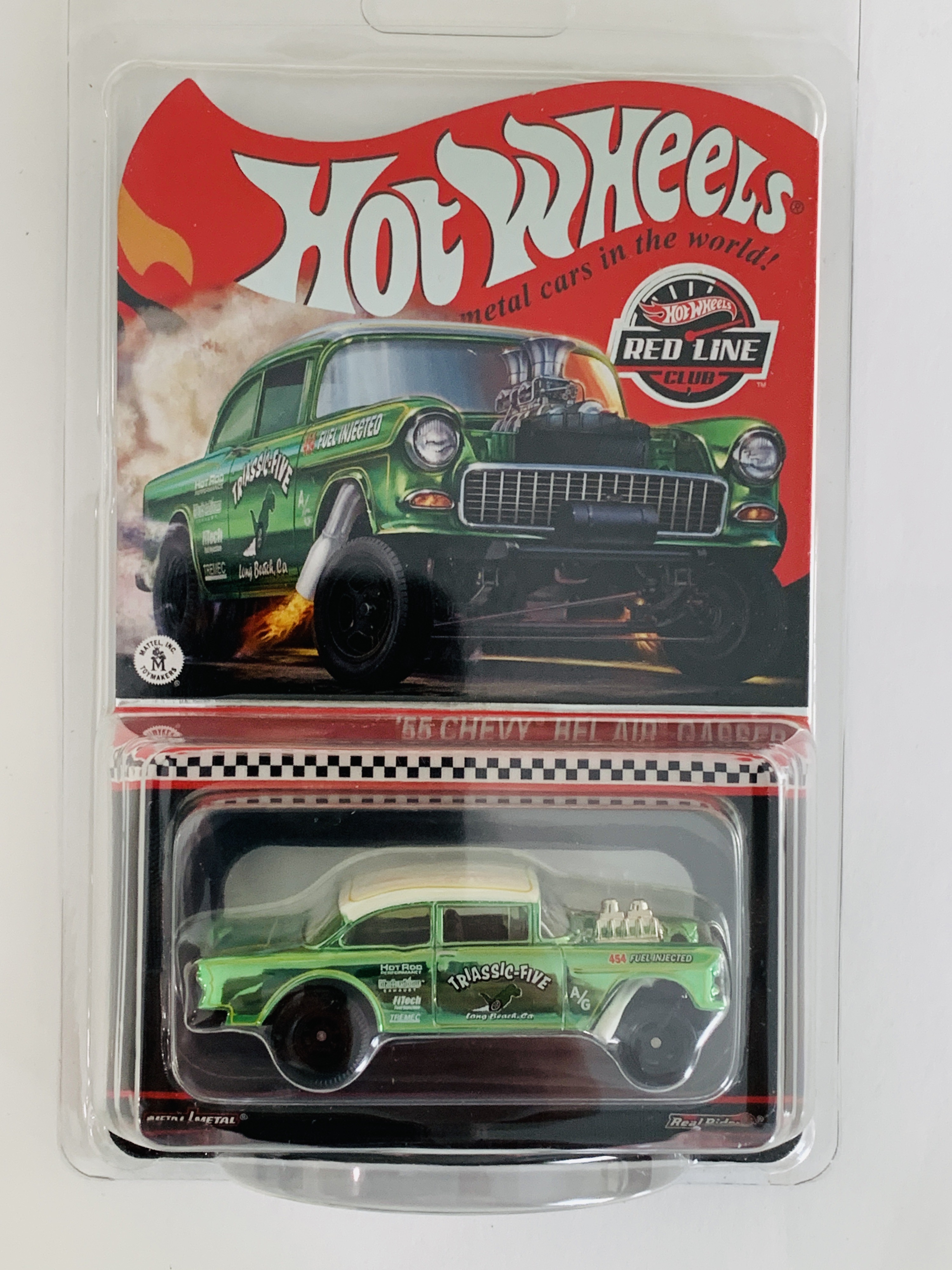Hot Wheels Redline Club Triassic-Five '55 Chevy Bel Air Gasser