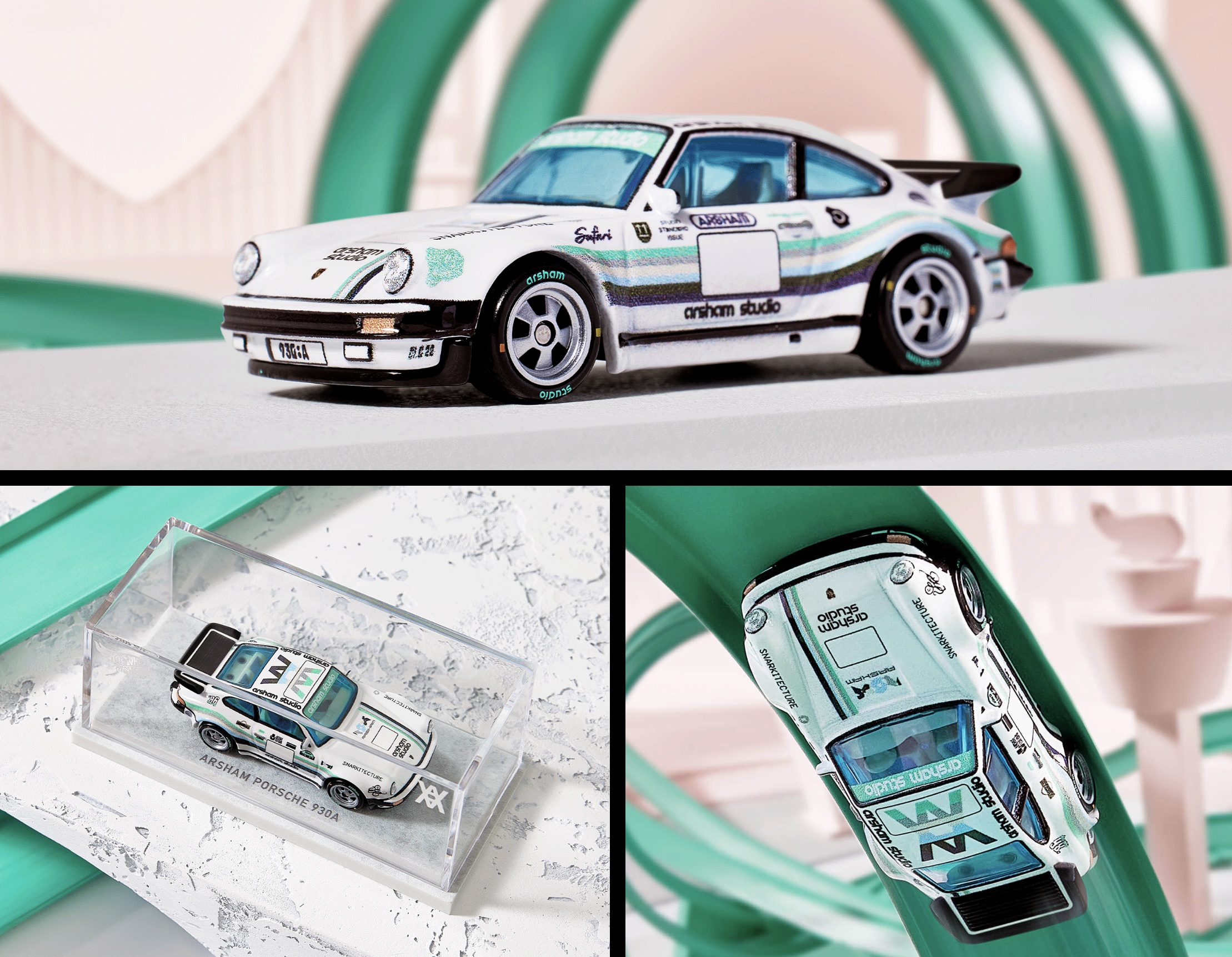 Hot Wheels RLC Daniel Arsham Livery Porsche 930A