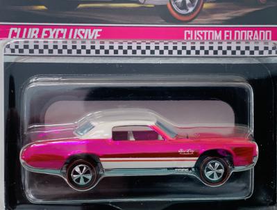 Hot Wheels Redline Club Exclusive Custom Eldorado - Hot Pink