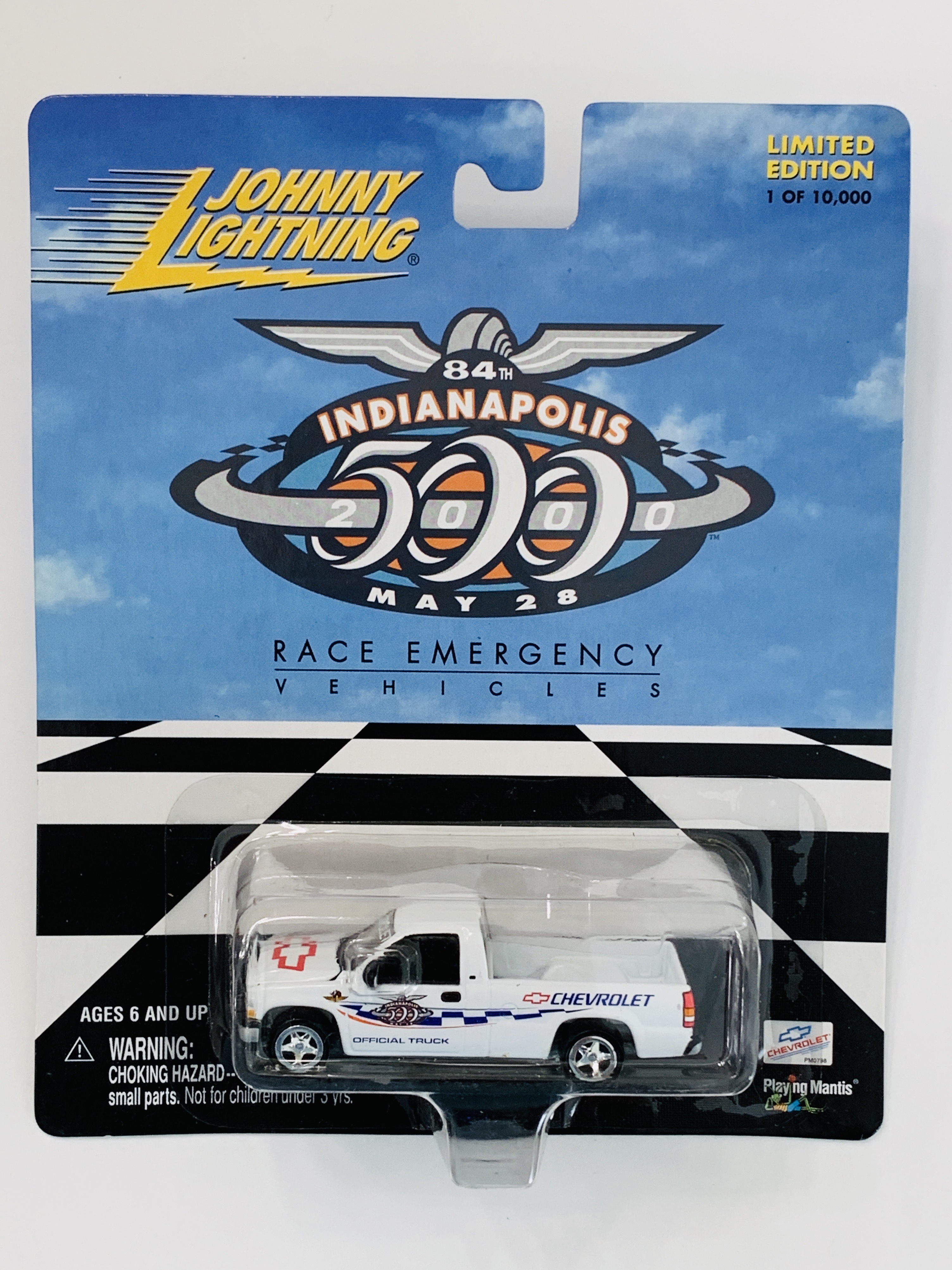 Johnny Lightning 84th Indy 500 Emergency Vehicles Chevrolet Truck