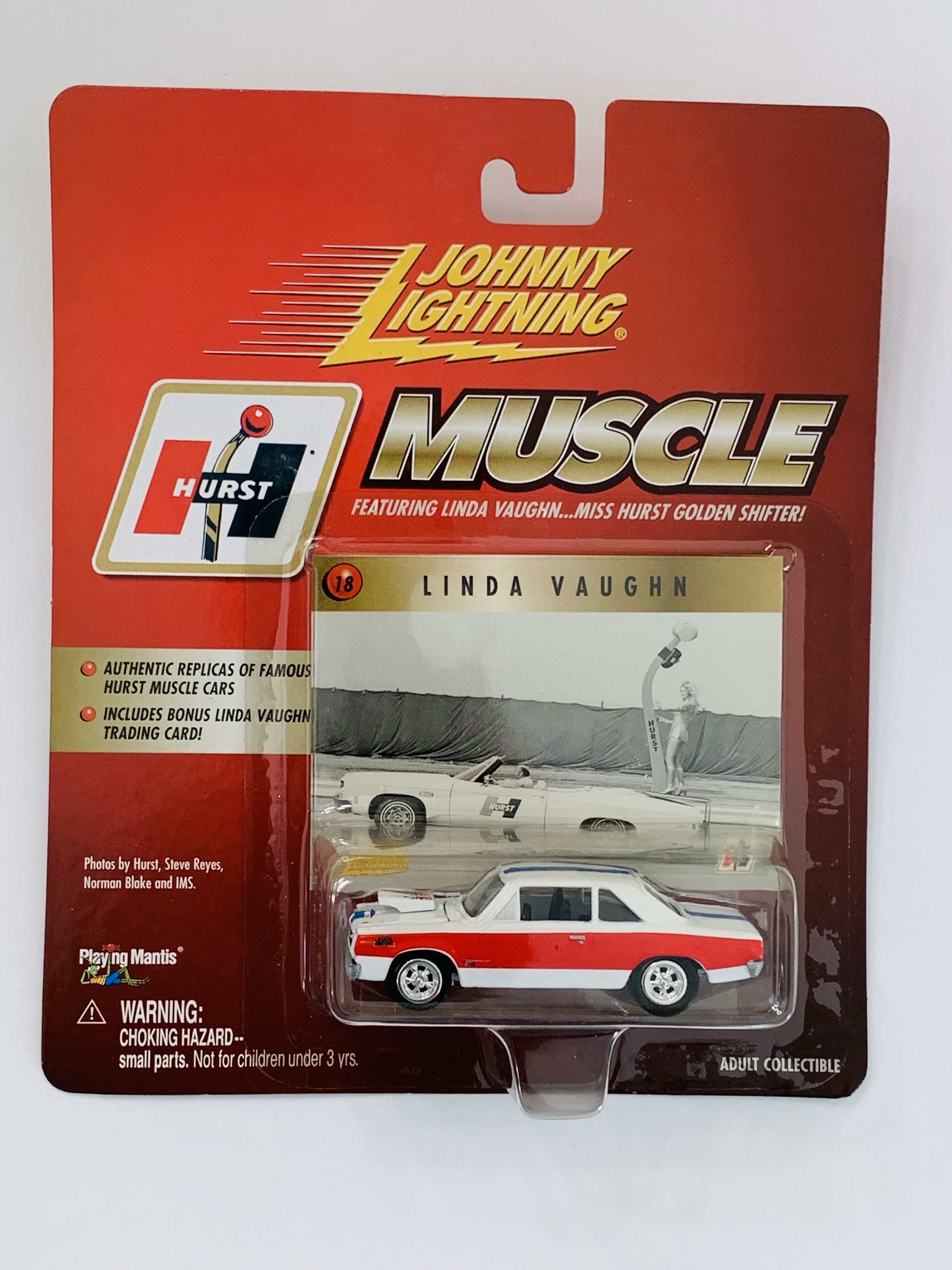 Johnny Lightning Hurst Muscle Linda Vaughn 1969 AMC Hurst SC/Rambler