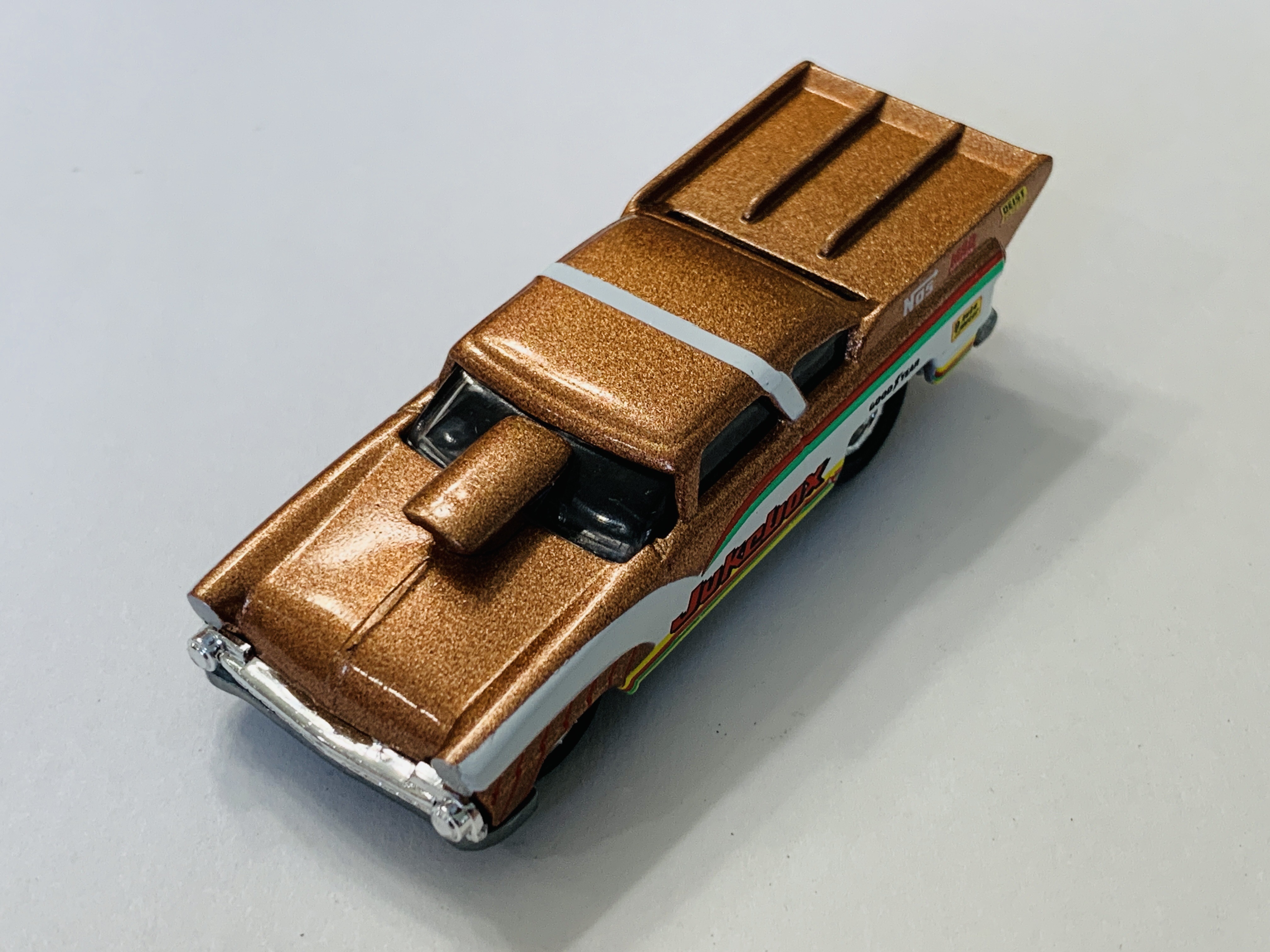 Johnny Lightning Jukebox Dragster - Brown