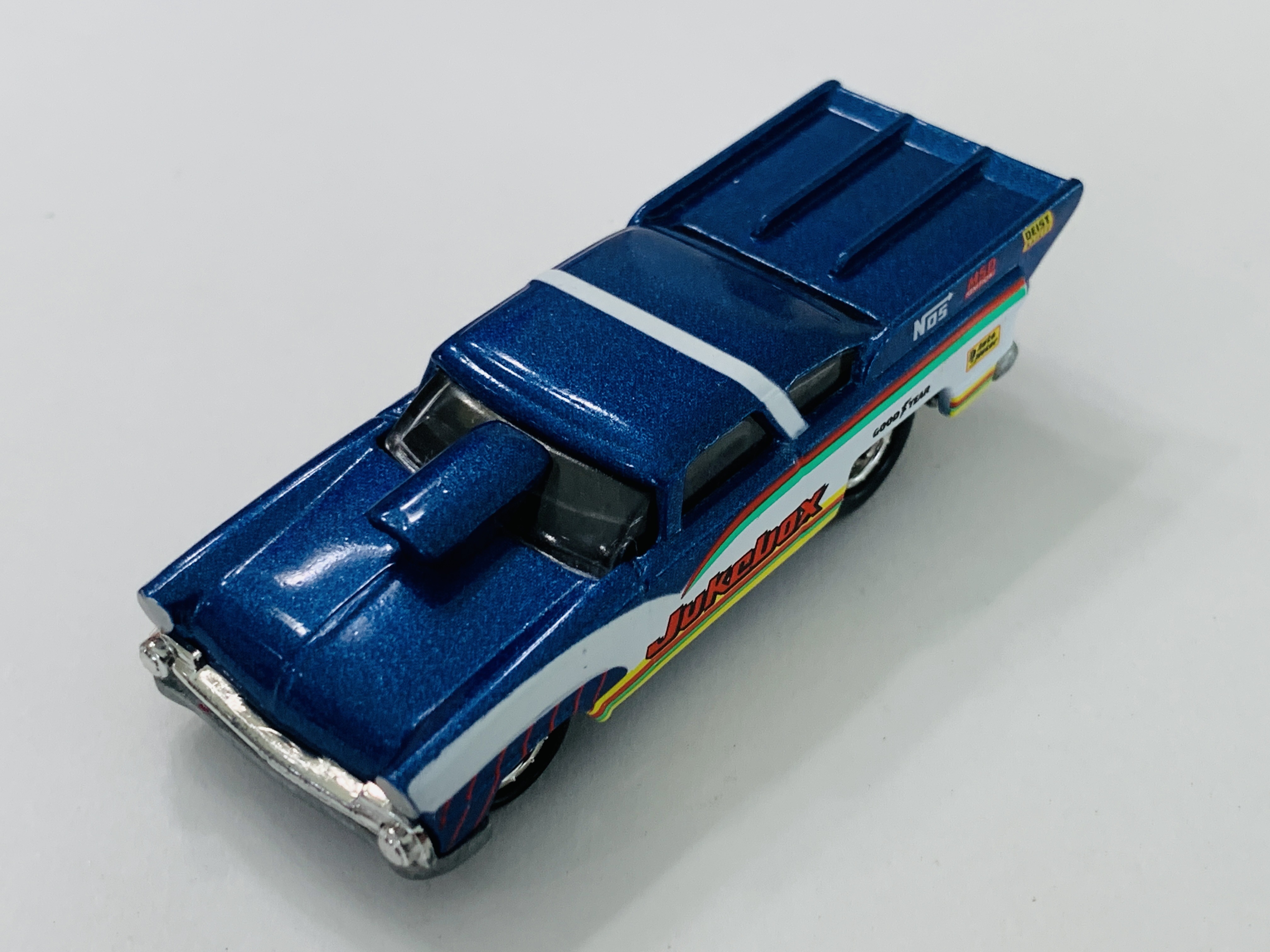 Johnny Lightning Jukebox Dragster - Blue