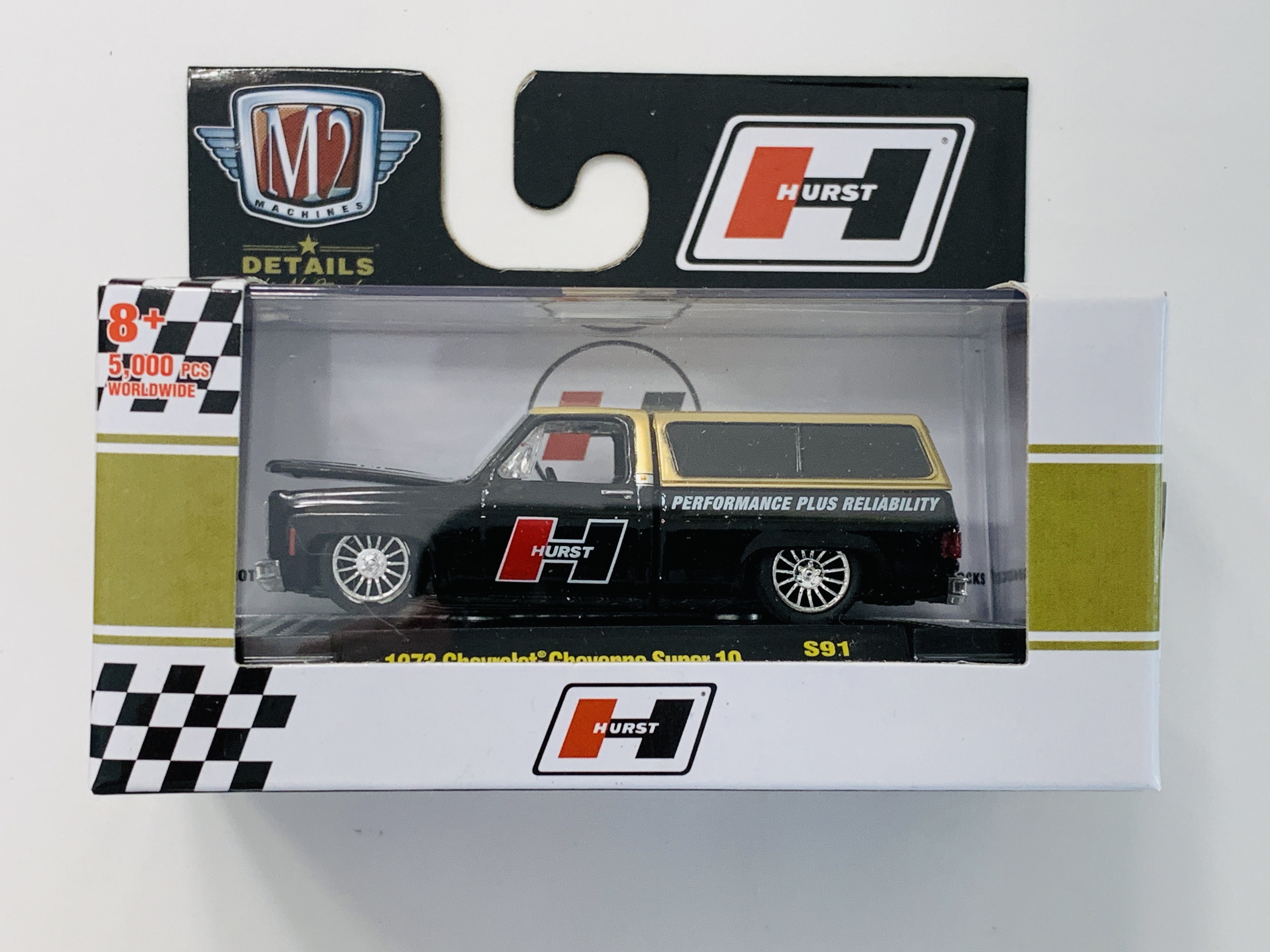 M2 Machines Hurst 1973 Chevrolet Cheyenne Super 10 S91