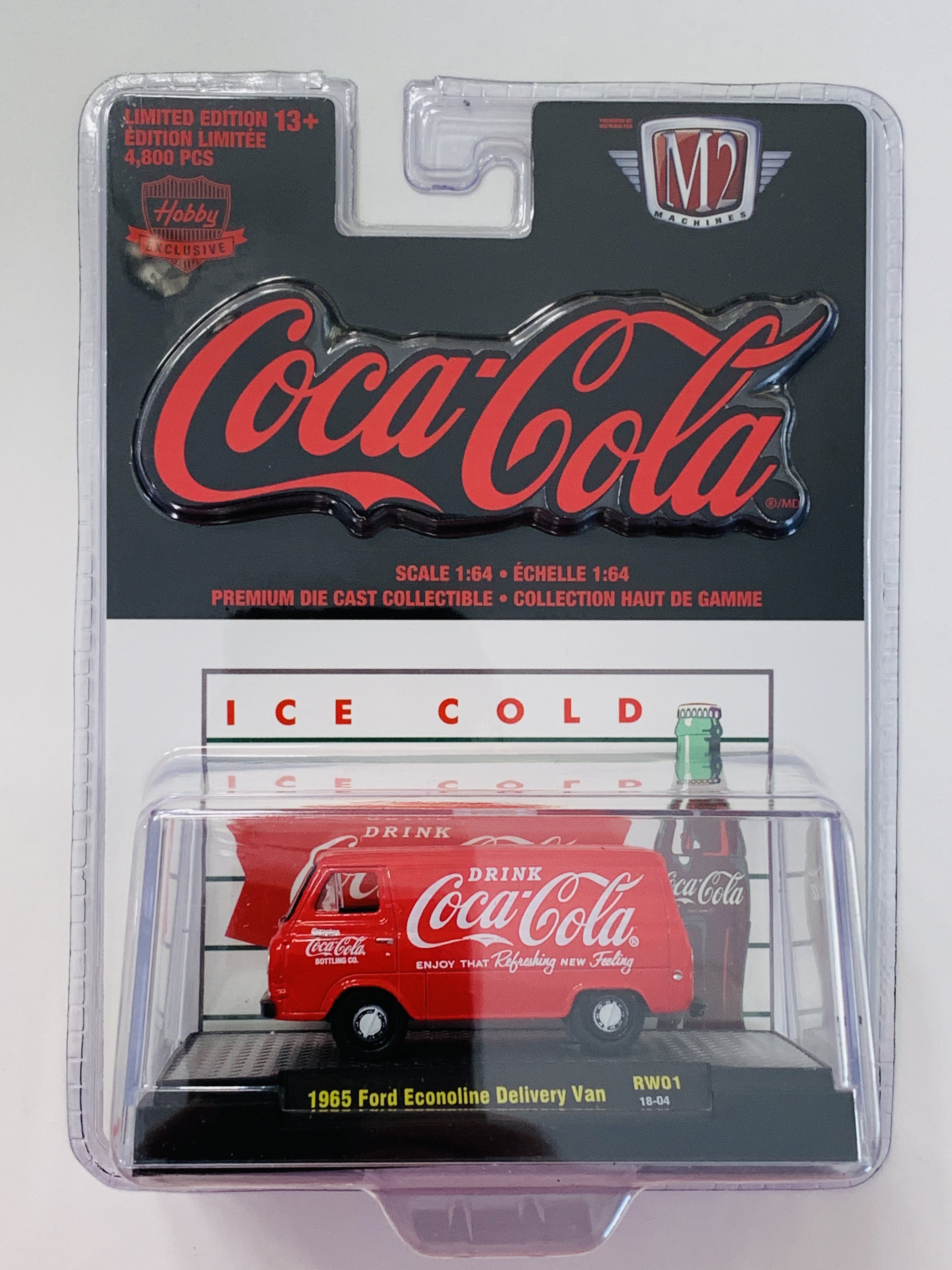 M2 Machines Coca-Cola 1965 Ford Econoline Delivery Van - Limited to ...