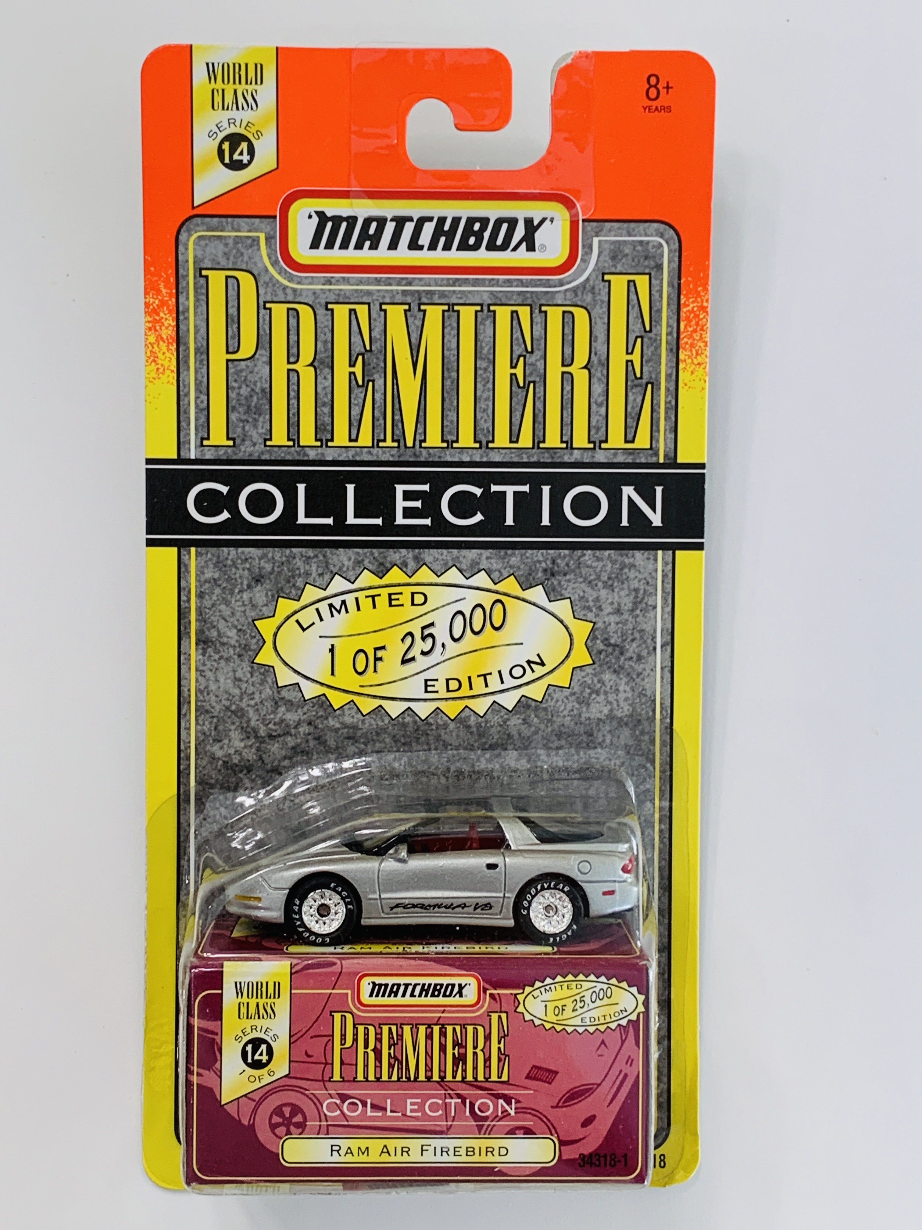 Matchbox Premiere World Class Series 14 Ram Air Firebird