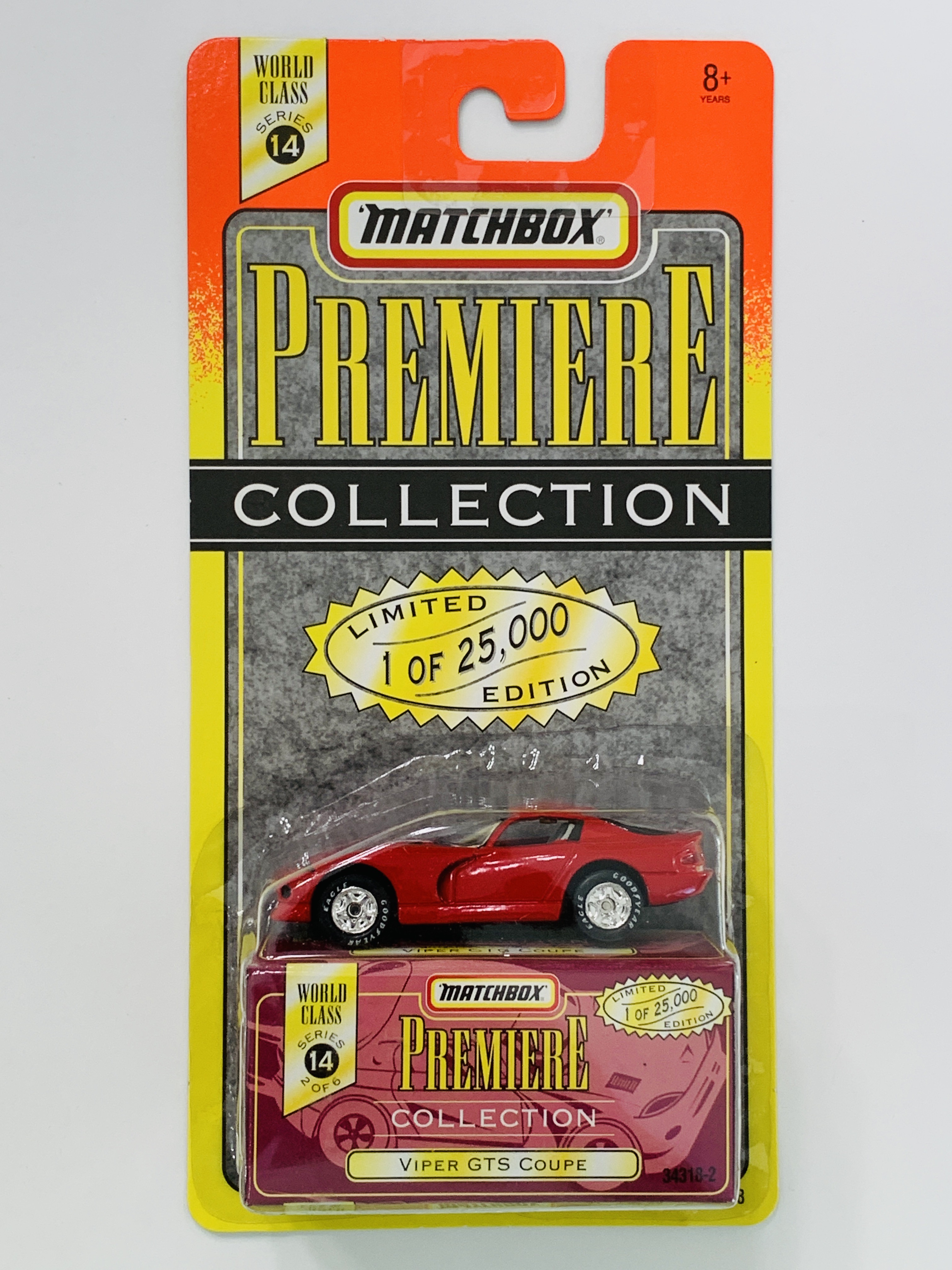 Matchbox Premiere World Class Series 14 Viper GTS Coupe