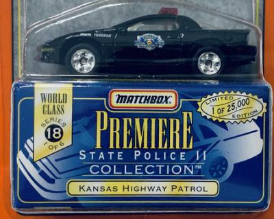 Matchbox Premiere Kansas Highway Patrol