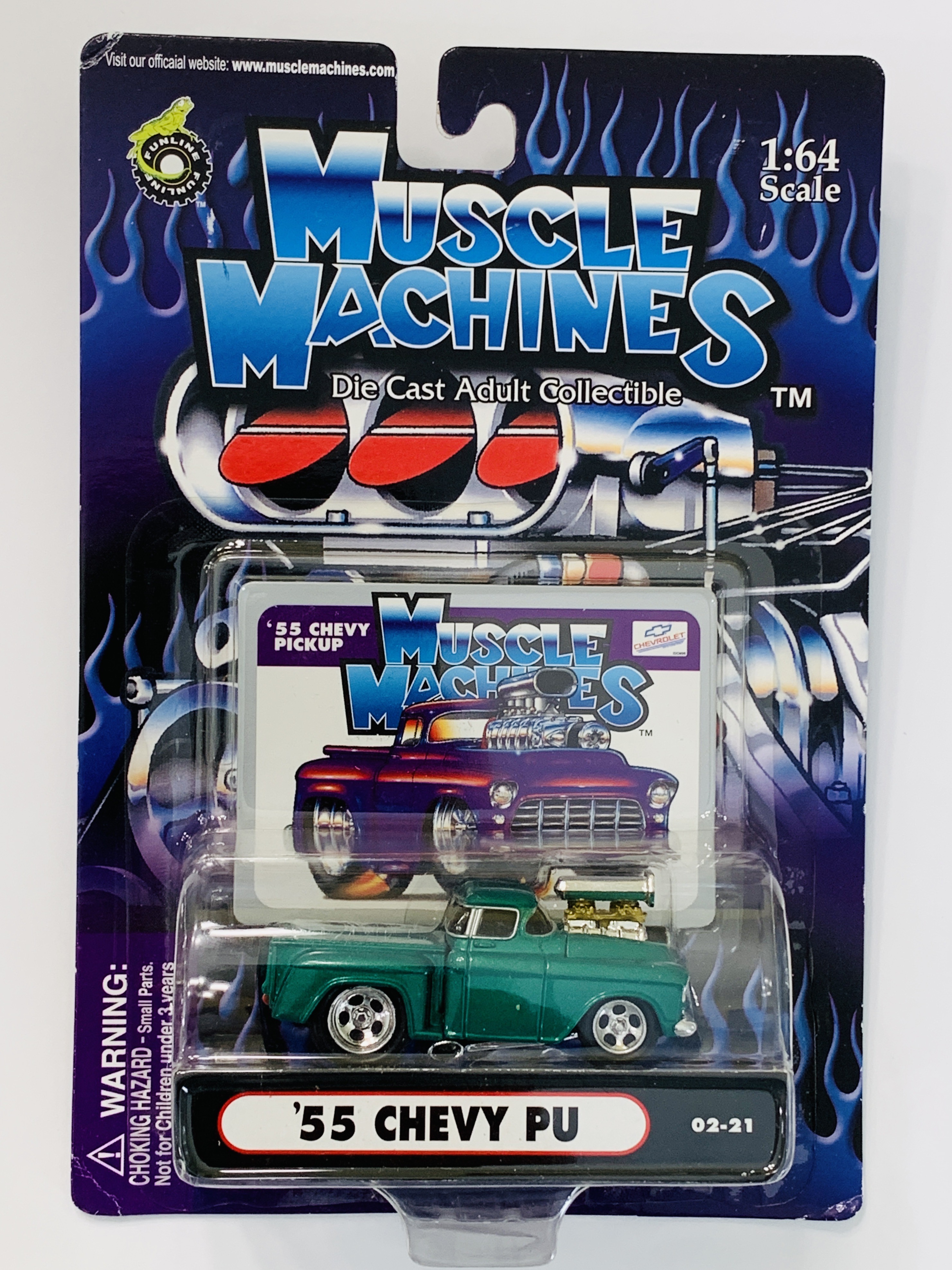 Muscle Machines '55 Chevy Pickup 02-21