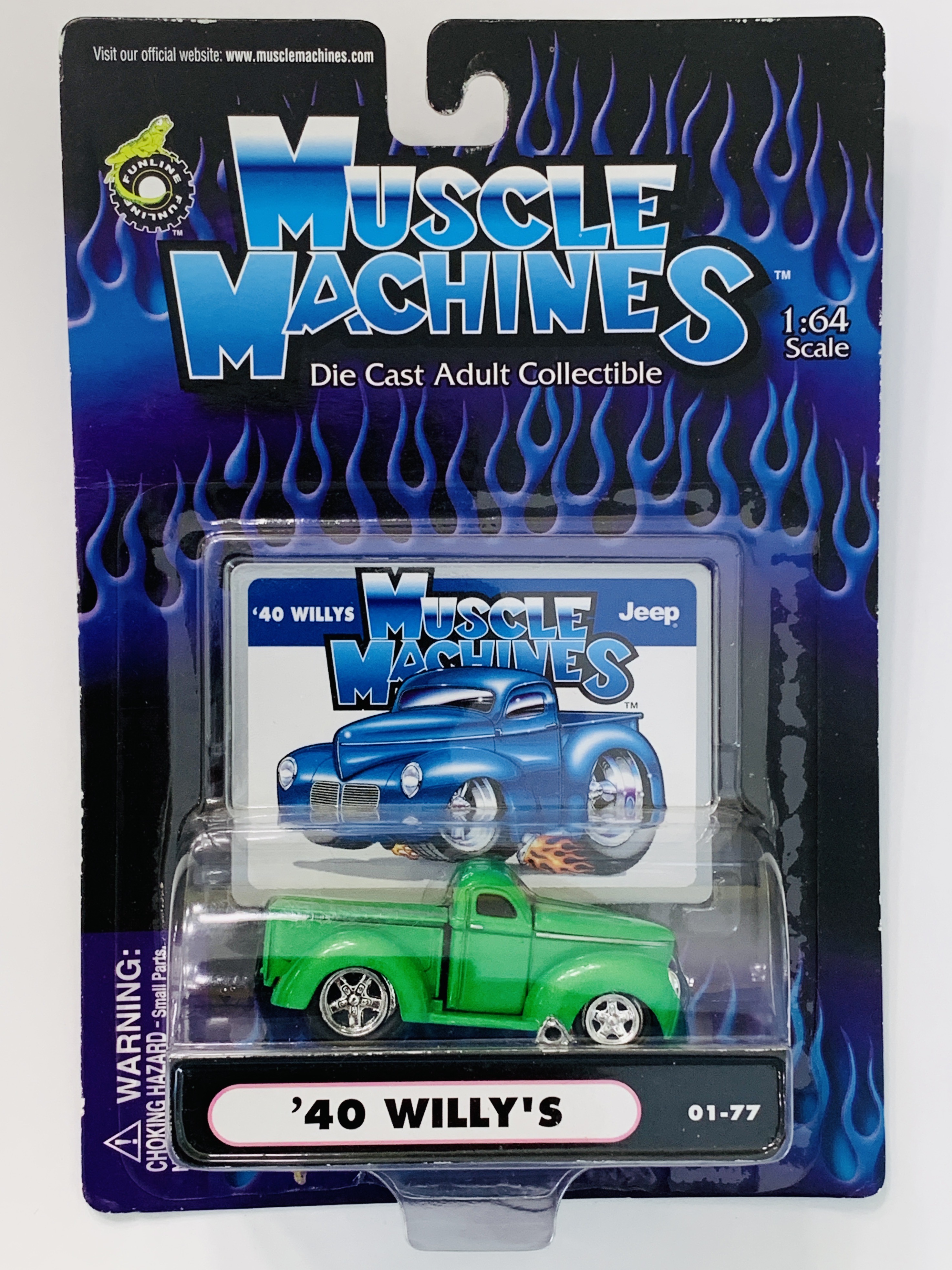 Muscle Machines '40 Willys 01-77